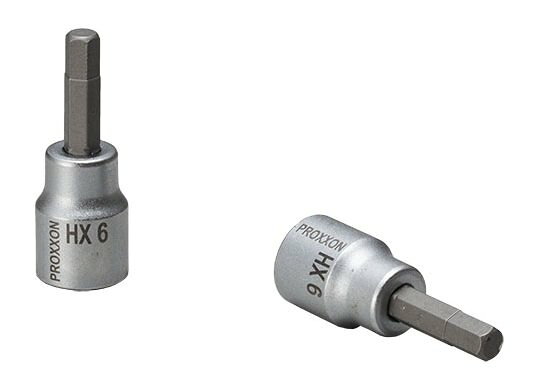 ■商品概要サイズ：HX6mm差込角サイズ：3／8(9.5mm)ソケット外寸：直径＝18mm 長さ＝50mm重量：34g【素材／材質】クロムバナジウム鋼表面仕上：下地に二層のニッケルクローム／最終仕上げはマットクローム【仕様】レーザーマーキン...