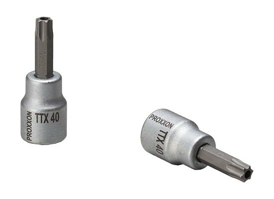 ■商品概要サイズ：TX40 (いじり止穴付)差込角サイズ：3／8(9.5mm)ソケット外寸：直径＝18mm 長さ＝50mm重量：35g【素材／材質】クロムバナジウム鋼表面仕上：下地に二層のニッケルクローム／最終仕上げはマットクローム【仕様】...