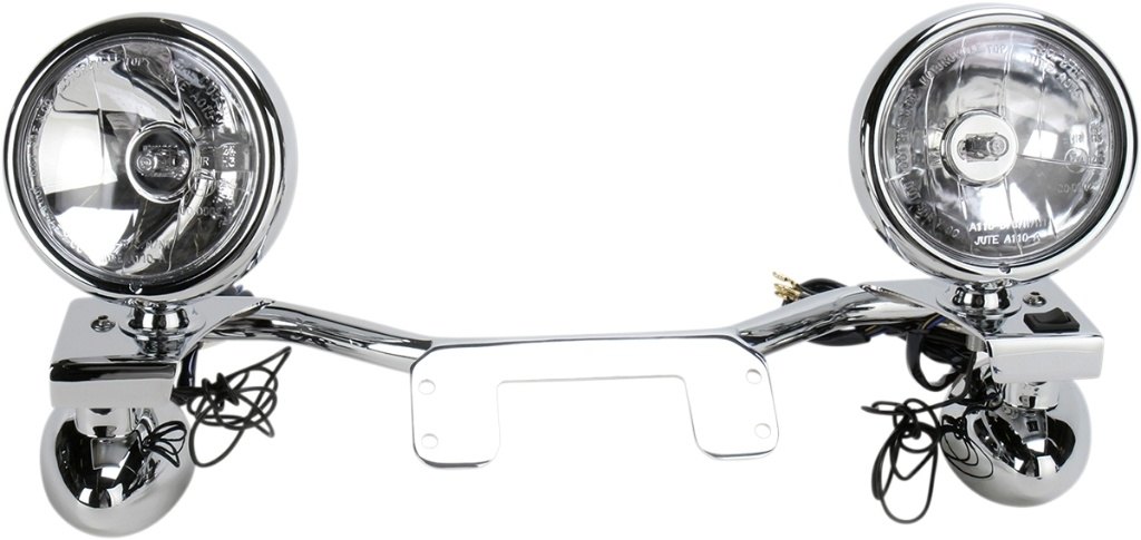 ■商品概要Lightbar - VT750 Ace DeluxeHousing/Stem Color：ChromeLens Color：ClearMounting Position：FrontOverall Diameter：114 mm ...