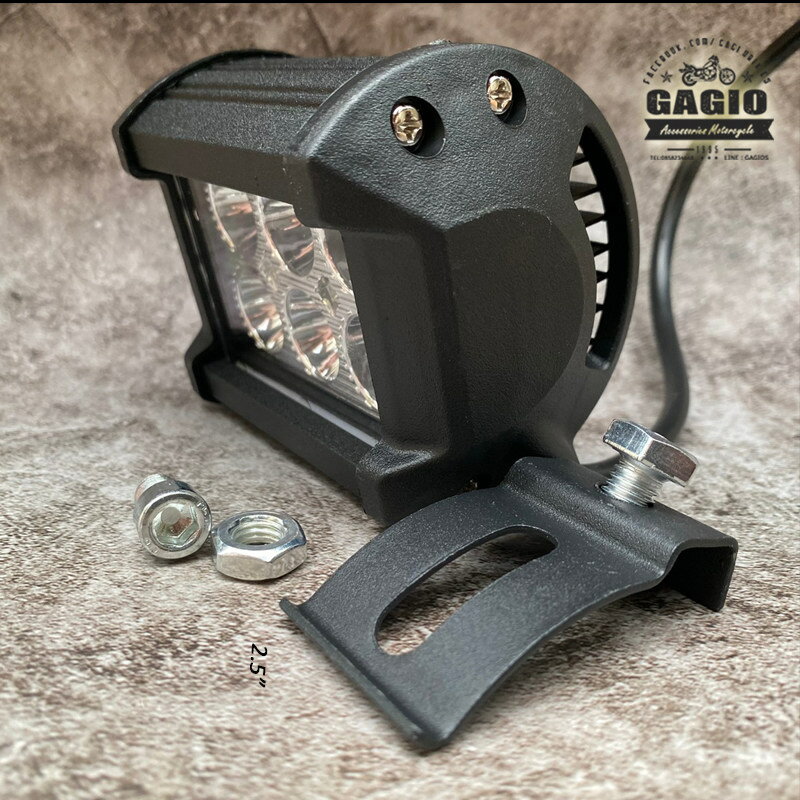 ■詳細説明Short -square site light Suitable for motorcycle， tuning linesandothers. Made from alloy， strong， durable， rainproo...