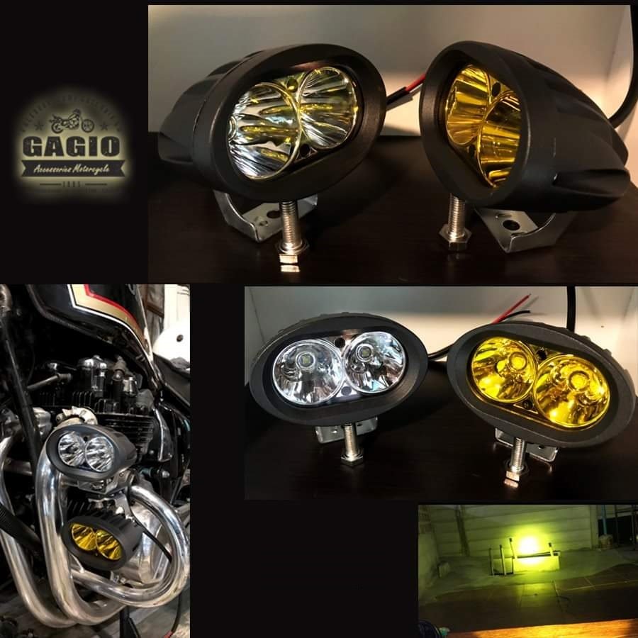 ■商品概要Color：Yellow■詳細説明Ri -shaped spotlight Suitable for motorcycle， tuning linesandothers. Made from alloy， strong， dura...