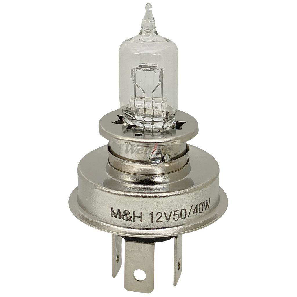 ■商品概要入り数：1カラー：クリア形状：PH6S定格：12V 50/40W■詳細説明明るさ感：ノーマル同等【純正球　⇔　M＆Hハロゲン球　】ライダーの定番、クリアハロゲン。■注意点※画像はイメージです。【下記の確認をご購入前に必ず行って下さ...
