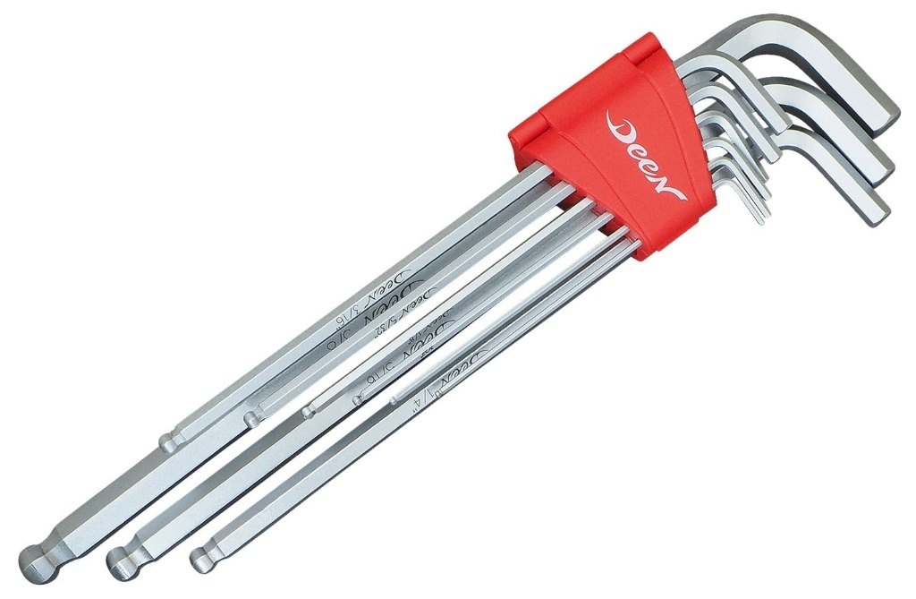 ■商品概要【入り組み】1/16、5/64、3/32、1/8、5/32、3/16、1/4、5/16、3/8■詳細説明アメ車やハーレー、アメリカ製の産業機械まで幅広く使えるインチサイズのヘキサゴンセットです。■注意点※単品販売は行ってなっており...