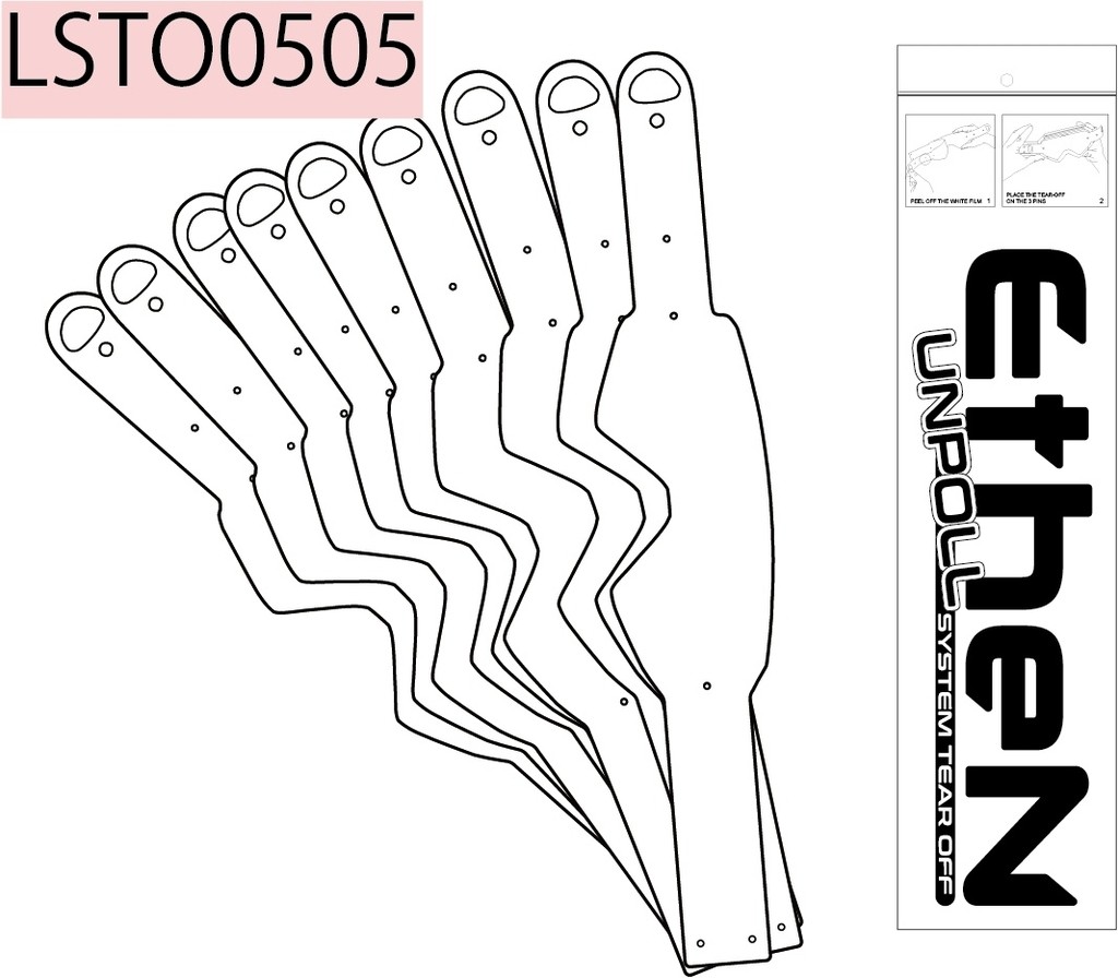 ■商品概要【入数】10枚■詳細説明05シリーズ用(05ARES／05R／05PRIMIS／4EN05)のオプション・スペアパーツです。ティアオフフィルムを地面に投げ捨てることなく利用することができる、環境に配慮したティアオフフィルムです。■...