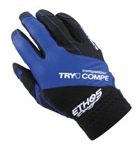 ■商品概要カラー：ブルー■詳細説明伝説となったTR-91の特徴である操作性、フィット感を継承しデザイン性をアップさせた新トライアルグローブ。手の平には耐久性・強度に優れ、濡れても滑りにくい人工皮革「アマーラ(クラレ社製)」0.4mm厚を採用...