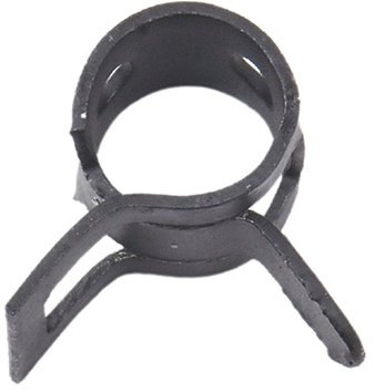 ■商品概要色[カラー]：ブラック材質[素材]：カーボンスチール使用箇所：ホース類内容量[数量]：2個■詳細説明フューエルホース、オイルライン、ブリーザーホース等のホースの緩み防止に使用。■注意点※画像には他のタイプが含まれている場合がありま...