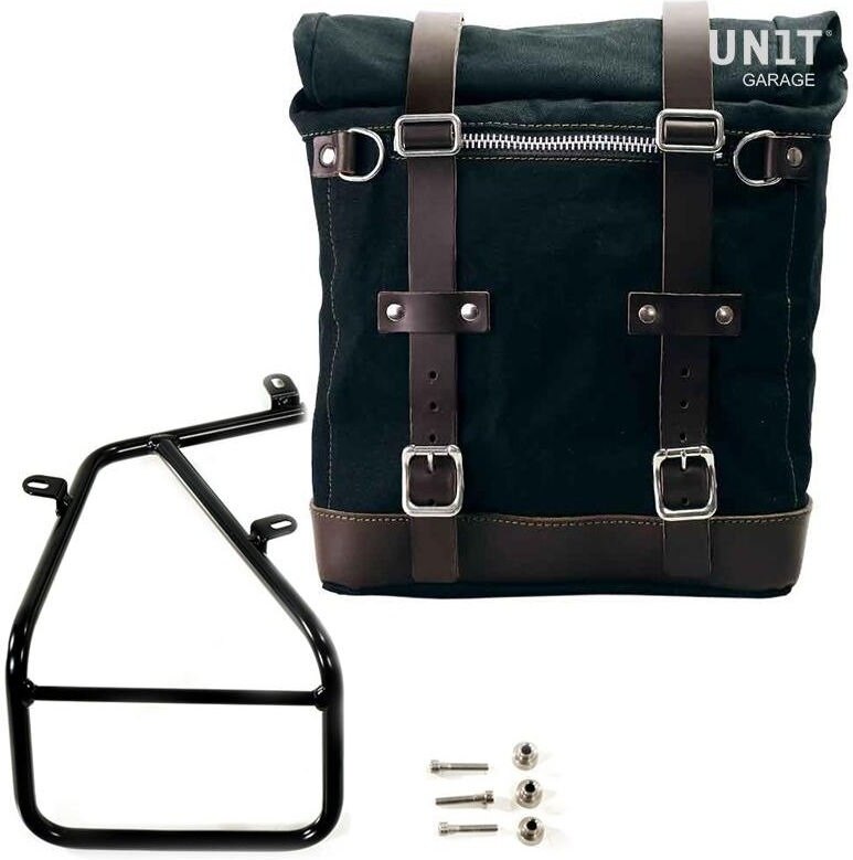 ■詳細説明Article Number：U201-1620Side pannier with subframeScram side pannier， extendable from 22 to 30 liters handmadeinIta...