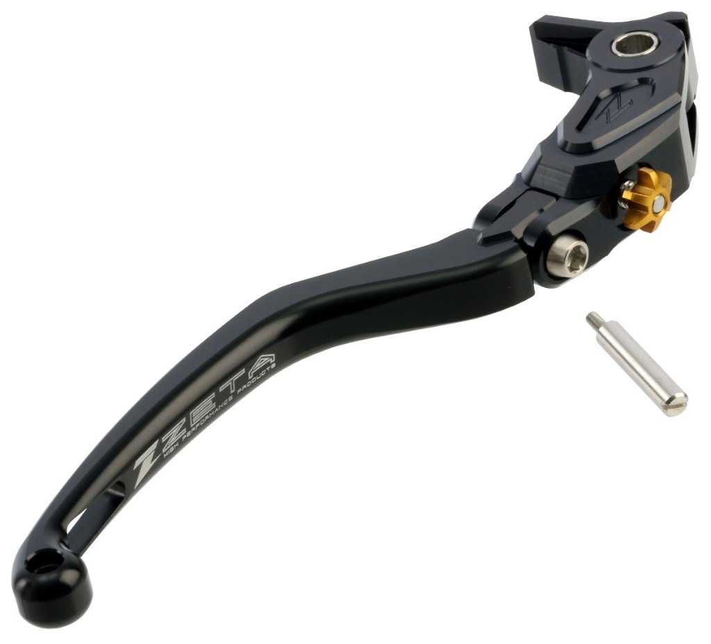 ■商品概要メーカー品番：ZS61-1415【カラー】ブラックアルマイト【素材／材質】アルミ鍛造製【レバータイプ】R3WBNISSIN／ラジアル鋳造タイプ■詳細説明フライトレバーのノウハウを一般車輌用にもフィードバック。上・下・前方向へ可倒し...