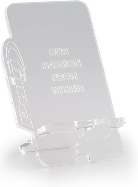 ■商品概要カラー：クリアL側1SETアルミ7075アルマイト仕上げ■詳細説明PUIGスクリーンと同等の透明度の高いアクリル樹脂で製作されたモバイルスタンド。■注意点※メーカー都合により商品の仕様変更がある場合がございます。ご了承ください。※...