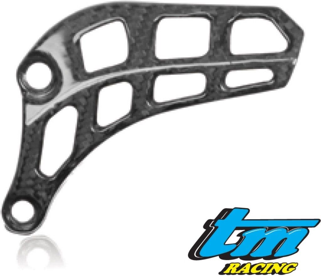 ■商品概要【素材】ドライカーボン製【重量】10g■詳細説明Tekmo テクモ 軽量かつ強靭なドライカーボン製フロントスプロケットカバー。車種別専用設計のため完璧なフィッティングを実現。チェーンとスプロケットに巻き込まれない安全性の高いデザイ...