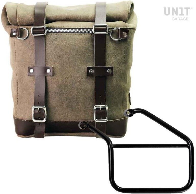 ■詳細説明Article Number：U202-3500SXSide pannier with Left subframeScram side pannier extendable from 22 to 30 Liters handmad...