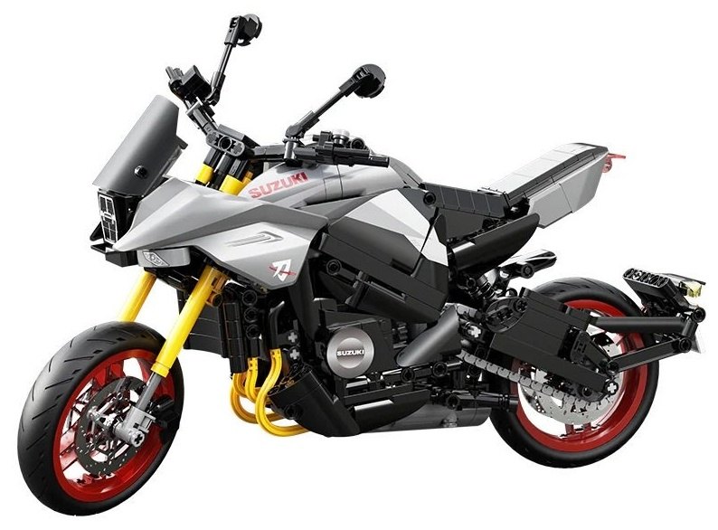 ■商品概要1104ピース組み立てた製品のサイズ：35.1cm×13.7cm×21.8cm1／6 suzuki katana スズキ カタナ 2022■注意点※海外から輸送する関係上、パッケージにダメージがある場合がございます。ご了承ください...