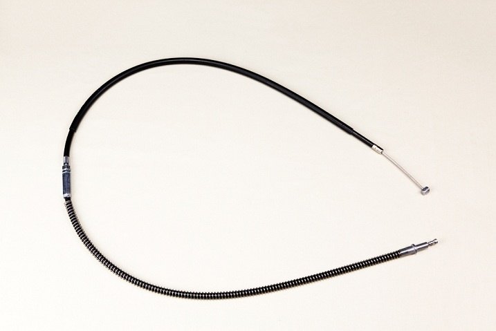■詳細説明社外品初となる純正同径極太ワイヤーを採用、ステンレス巻スチールコアの高強度ワイヤー、インナーには樹脂チューブを採用ローフリクションに貢献タイコ部はプラスティックを廃止しダイレクト感を重視しました。ワイヤーには氷の次に摩擦係数の少な...