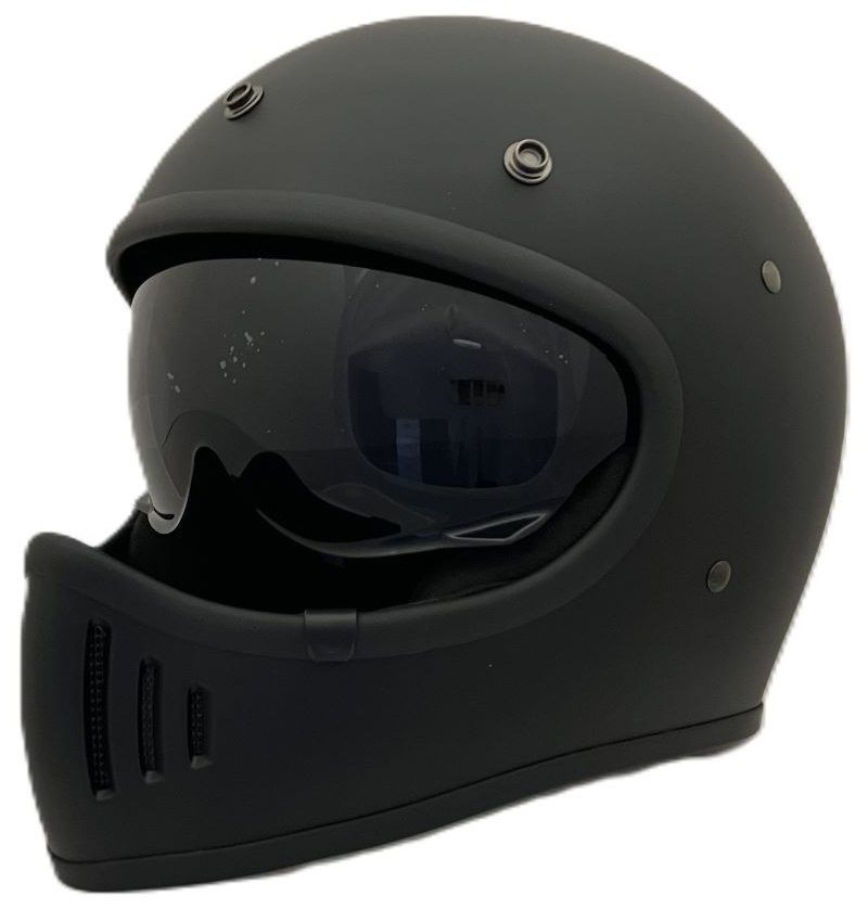 ■属性ヘルメット SGマーク: ○ヘルメット PSCマーク: ○■商品概要付属品：ヘルメット袋、取扱説明書材質：ABSカラー：フラットブラック重量：1，140g(±30)タイプ：フルフェイス規格：PSC・SG規格適合品(全排気量対応)・イン...