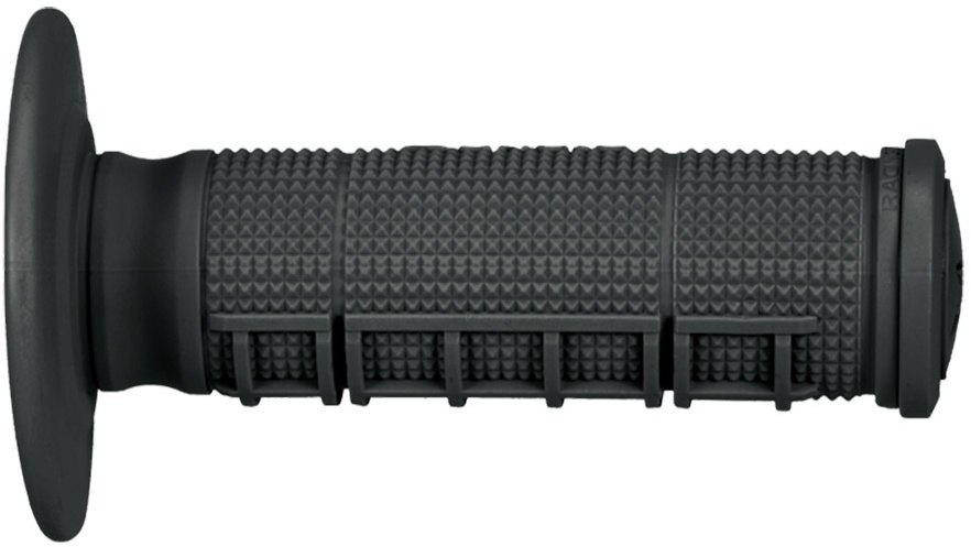 ■商品概要タイプ：UNITY HALF-WAFFLE GRIPSカラー：ブラック材質(素材)：A.S.P仕様：非貫通(カットガイド有り)内容量(数量)：左右セット長さ：118mm■注意点※エンド部分にカットガイドが設けられており穴あけ加工が...