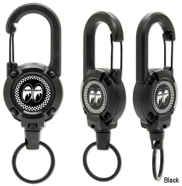 ■商品概要【製品寸法】・全長12.5cm 幅4cm 厚み1.5cm・リール：最長60cm【FABRIC1】ABSプラスチック【FABRIC2】ステンレスコード■詳細説明存在感のあるサイズのカラビナ、リール キーホルダー。ベルトやバッグ、キャ...