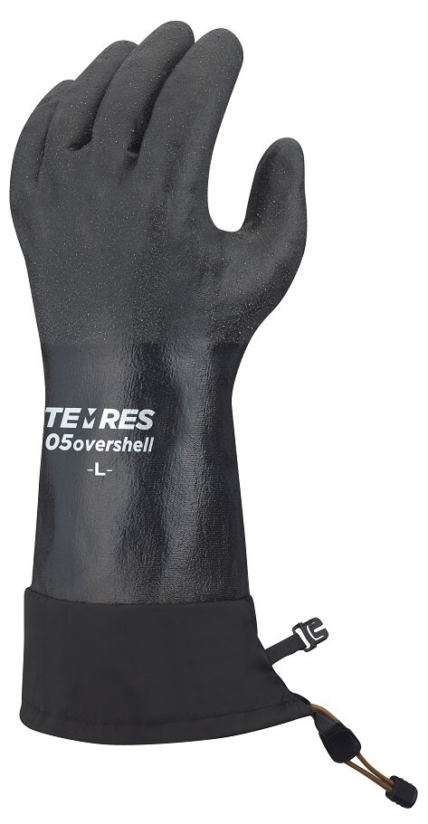 ■商品概要カラー：ブラック素材(樹脂部)：・ポリウレタン素材(繊維部)：・ポリウレタン・カフ：ポリエステル・コード：ポリエステル・ポリウレタン内容量：1双生産地：マレーシア■詳細説明お手持ちの手袋に防水性をプラス■樹脂コーティングによる「防...