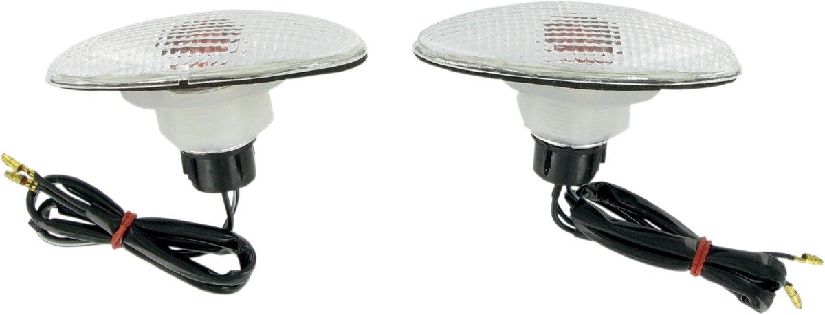 ■商品概要バルブカラー：アンバー寸法：4.2”x 1.9”機能：シングルレンズ：クリアライト：○U.S.A.製：-形状：オバール専用設計：-スタイル：フラット、フラッシュマウント、シングルフィラメントタイプ：マーカーライトBULB COLO...