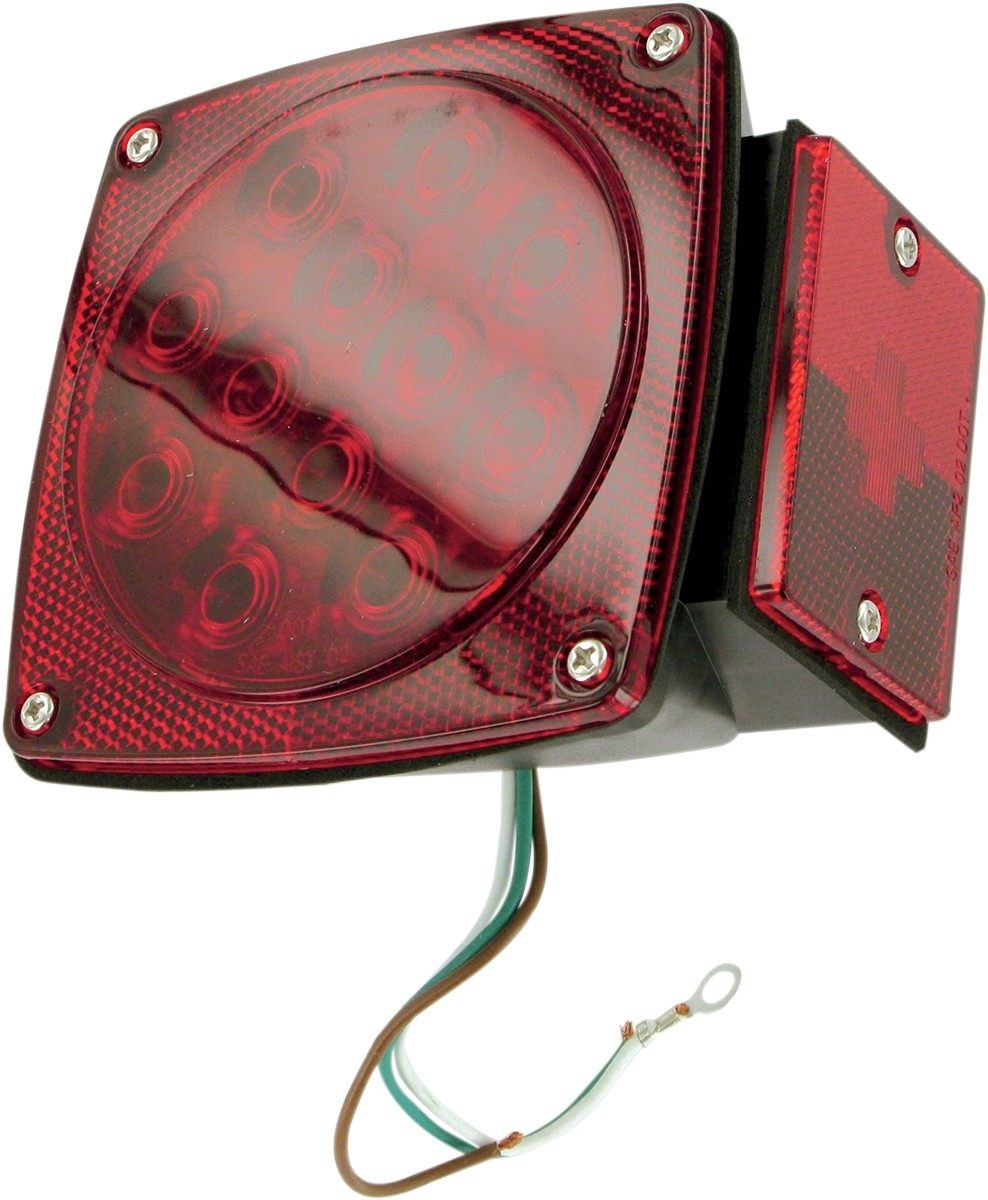 ■商品概要バルブスタイル：LED認証：DOT、SAEカラー：レッド機能：デュアルレンズカラー：レッドU.S.A.製：○パッケージング：1個ポジション：右側形状：レクタングラーサイズ：4 9／16” x 4 9／16”専用設計：-スタイル：カ...