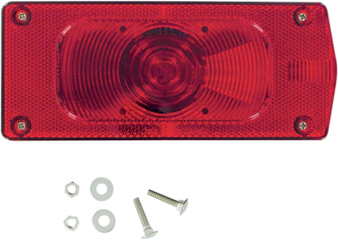 ■商品概要バルブスタイル：白熱灯認証：DOT、SAE寸法：7 7／8” x 3 1／4”機能：デュアルレンズカラー：レッドU.S.A.製：○モデル：AERO PRO OVER 80”パッケージング：1個ポジション：右側形状：レクタングラー専...