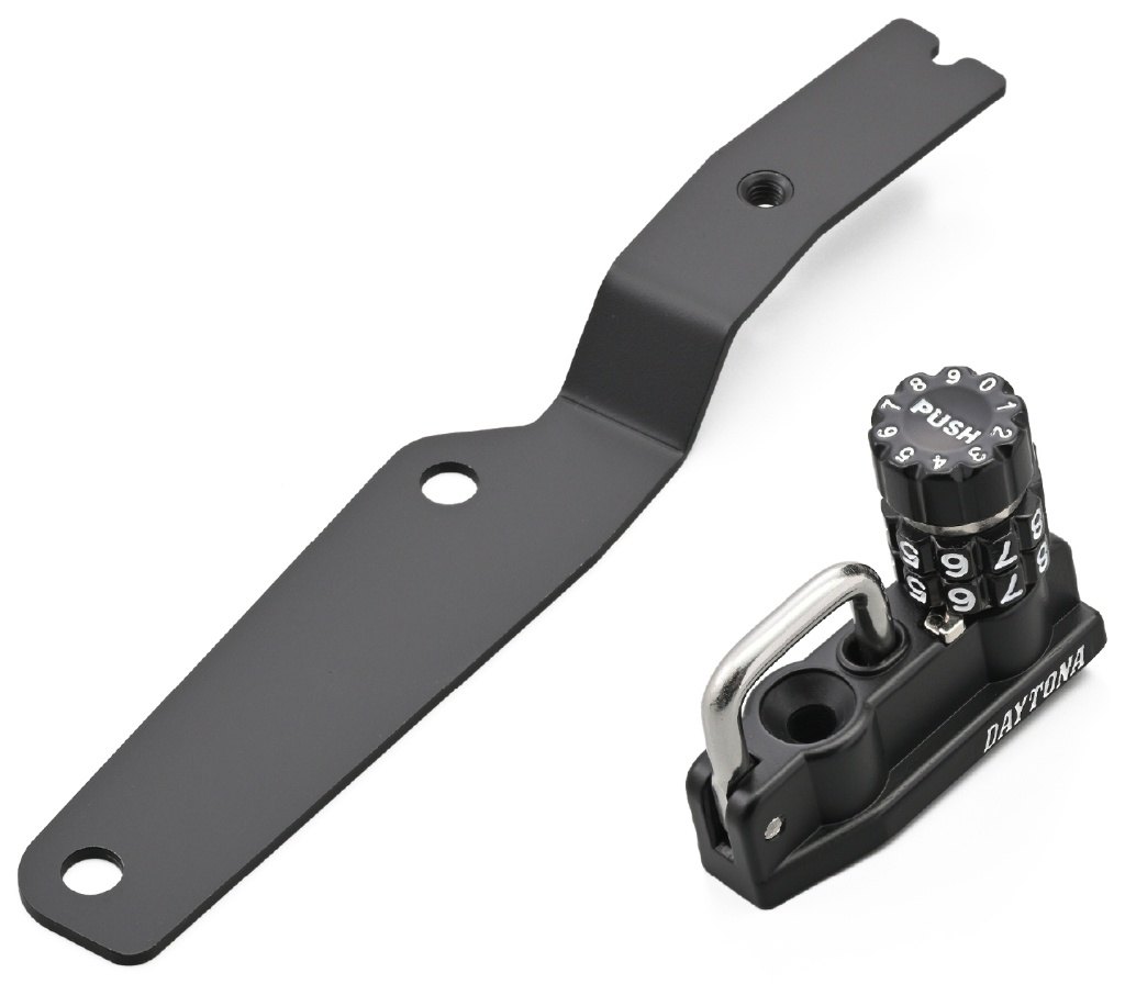 ■商品概要ヘルメットロックダイヤルタイプ■詳細説明ダイヤル式なのでカギが増えないヘルメットホルダー。スマートに取り付けが可能な車種専用設計。ボルトオンで取付可能。純正ライクな見た目で、車両の雰囲気を崩さない。解錠する数字は任意で変更可能。2...