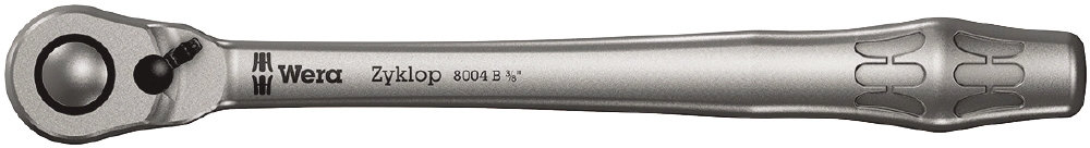 ■商品概要●差込角：3/8DR●差込角 (inch)：3/8●全長 (mm)：222●1/4inch四角ソケット用●WERA品番：05004034001■詳細説明●切り替え式スイッチレバーメタルラチェットレンチ。●スリムなデザインにより、限...