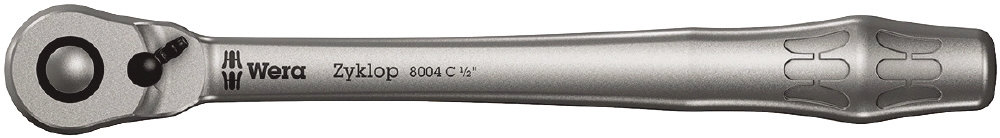 ■商品概要●差込角：1/2DR●差込角 (inch)：1/2●全長 (mm)：281●WERA品番：05004064001■詳細説明●切り替え式スイッチレバーメタルラチェットレンチ。●スリムなデザインにより、限られたスペースでも作業できます...