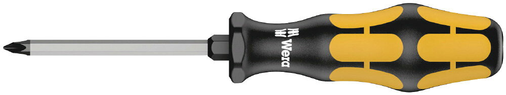 ■商品概要●先端サイズ (PH)：1●六角軸対辺 (mm)：5●軸長 (mm)：90■詳細説明●固着したネジをねじ込んだり、彫刻したり、こじ開けたり、緩めたりするためのものです。●ハンドルのハードグリップゾーンは高速作業を実現し、ソフトグリ...