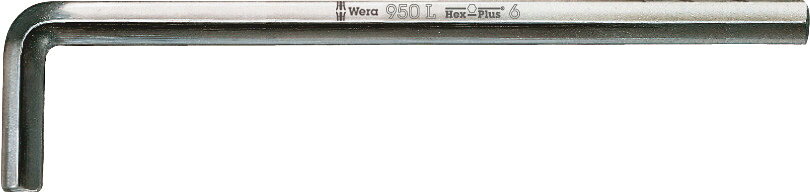 ■商品概要●六角サイズ (mm)：6.0●全長 (mm)：180●首下寸法 (mm)：32●対辺6.0mm●WERA品番：05021630001■詳細説明●クロムメッキにより、耐食性が高いです。●サイズがレーザープリントされています。●ヘッ...