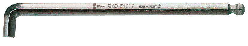 ■商品概要●六角サイズ (mm)：5.0●全長 (mm)：160●首下寸法 (mm)：12●対辺5.0mm●ボールポイント付き●六角用●六角ボールエンド付き●WERA品番：05022045001■詳細説明●高品質のL型レンチ。●短い軸により...