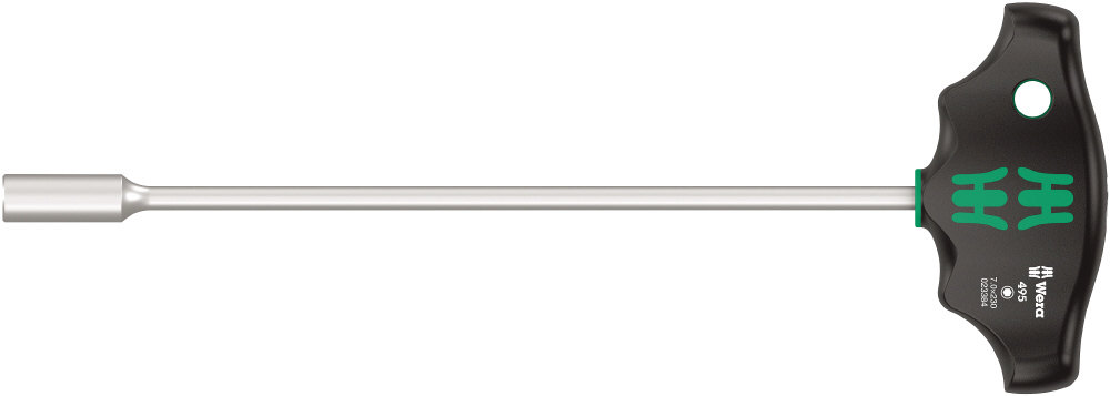 ■商品概要●六角サイズ (mm)：7●軸長 (mm)：230●WERA品番：05023384001■詳細説明●特に高い締め付け、締めトルクを伝達するTハンドルドライバー。●フィンガーハンドルの凹みと快適な表面感触を備えた人間工学に基づいた2...