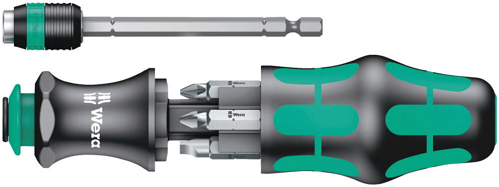 ■商品概要●入組数：7点■詳細説明●Wera のコンパクトツールを使用すると、手動と電動ツールの両方の操作を同時に行うことができます。●ハンドル/交換可能なブレードシステムは、最小限のスペースにさまざまなブレードチップを備えたコンパクトなデ...