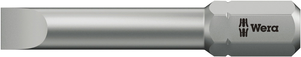 ■商品概要●先端サイズ (mm)：2.0×12.0●差込角 (inch)：5/16●全長 (mm)：41●マイナスネジ用●WERA品番：05057240001■詳細説明●優れたヴェラマイナスビット。●一般用途向け。●5/16'六角差し込み、...