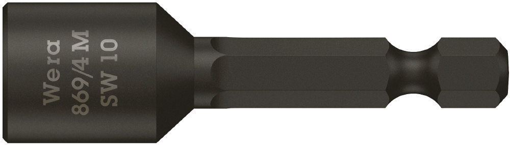 ■商品概要●先端サイズ (mm)：5.5●全長 (mm)：50.0●軸径 (mm)：11.0●差込6.35mm●WERA品番：05060420001■詳細説明●六角ボルト用のナッセッターです。●強力な永久磁石が付属しています。●1/4インチ...