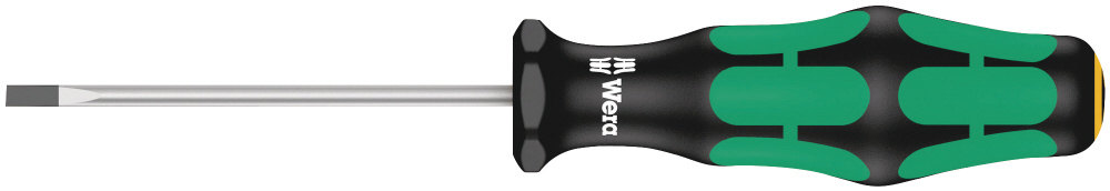 ■商品概要●先端サイズ (mm)：0.4×2.5●軸長 (mm)：60●電気工事関連向け■詳細説明●電気技師用ブレード付きのプレミアムクラフトフォームプラスドライバー。●人間工学に基づいた快適なねじ回しを実現する複数コンポーネントのクラフト...