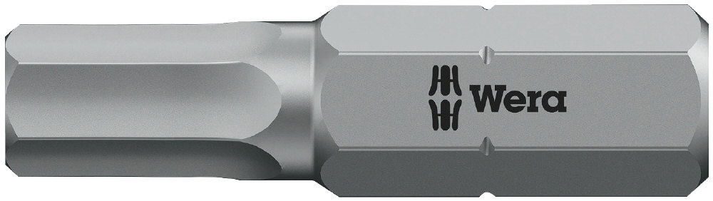 ■商品概要●六角サイズ (inch)：5/32●全長 (mm)：25●差込6.35mm●インチサイズ●WERA品番：05135074001■詳細説明●汎用性の高い六角穴付きねじ用のタフなWeraビットです。●Hex-Plusは、ネジ頭の接触...