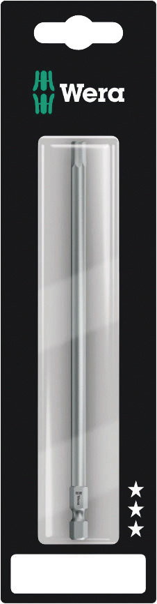 ■商品概要●先端サイズ (mm)：4.0●全長 (mm)：152●差込6.35mm■詳細説明●汎用性の高い六角穴付きねじ用のタフなWeraビットです。●Hex-Plusは、ネジ頭の接触面が大きくなります。●ノッチ効果を最小限に抑え、ネジの破...