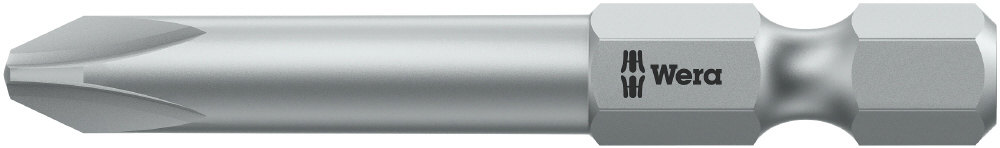 ■商品概要●先端サイズ (PH)：4●全長 (mm)：50●差込6.35mm●超硬質設計■詳細説明●高品質のプラスネジ用Weraビット。●鋭利なエッジの輪郭を備えており、たとえばねじの輪郭が塗装で覆われている場合などに塗装を剥離することで、...