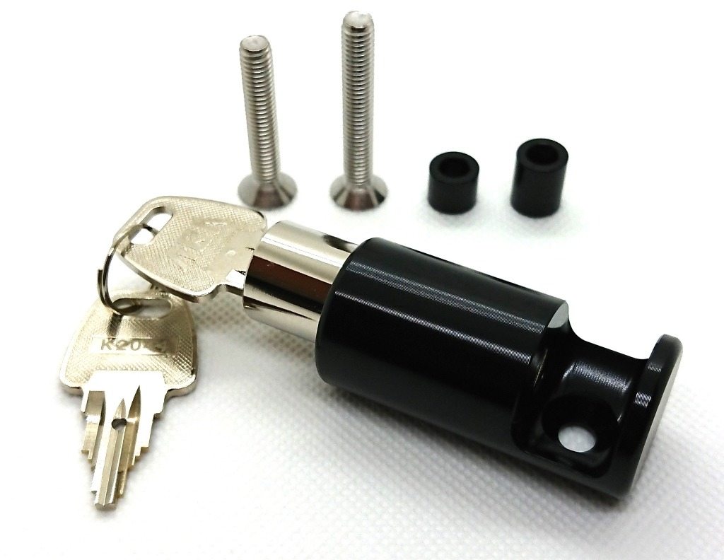 ■商品概要【材質】・ボディ本体：アルミ合金 A6061-T6材 アルマイト処理・キーシンダー：亜鉛合金・キー：黄銅・スペーサーカラー：アルミ合金 A6061-T6材 アルマイト処理・皿ボルト：ステンレスSUS304相当ABA社製メーカー製品...