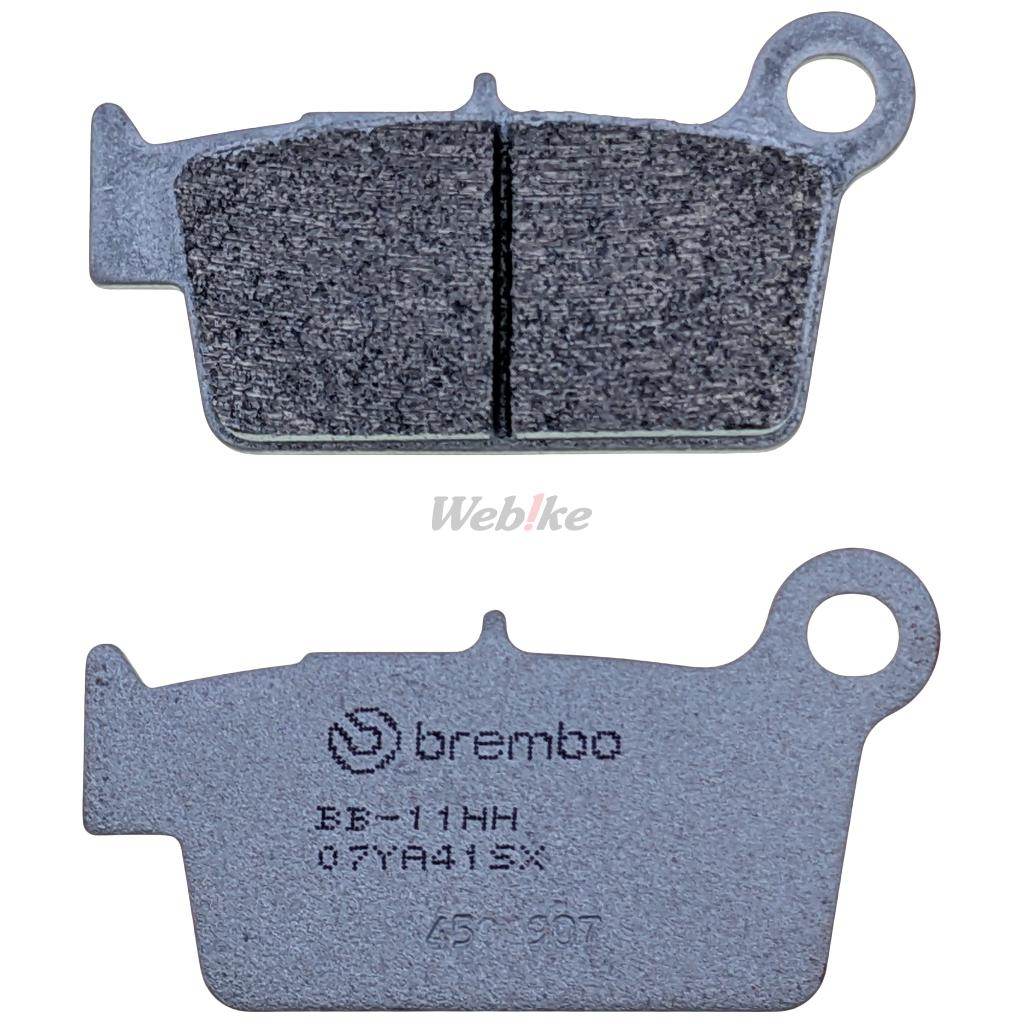 ■商品概要Webikeは、ブレンボジャパン二輪正規代理店です。摩材：シンタードコンパウンド：SX(モトクロス／モタードなどのレースユース)■詳細説明【 OFF-ROAD シリーズの特長】オフロード走行時に常に遭遇する様々な状況、具体的には低...