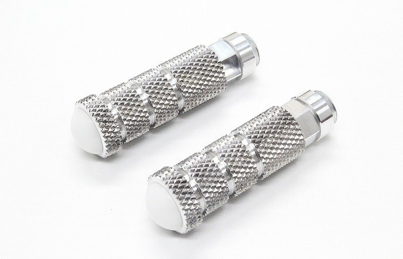 ■商品概要●SIZE・ステップバー全長：70mm・取付ネジ部：M8・付属カラー厚み：7mm●特長・ローレット仕上げされたステップバーがソールにフィット・フィーリングアップ・一体感アップ・付属カラーにより、長さ調節可能●セット内容・ステップバ...