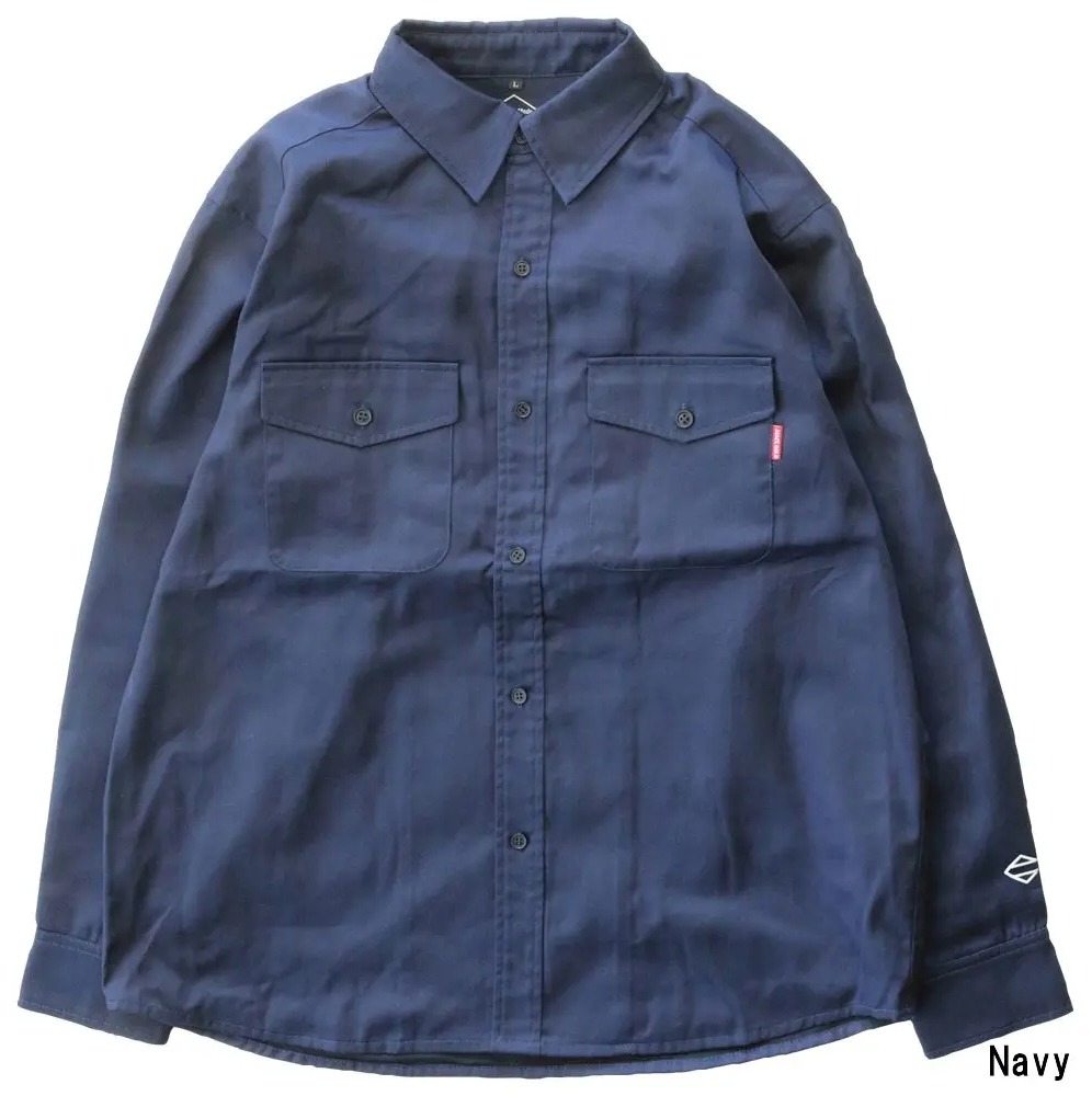 ■商品概要カラー：NavyFABRIC1：TC(コットン／ポリエステル)FABRIC2：ポリエステルメッシュ肩・肘・脊髄・胸パッド標準装備■詳細説明ベーシックなワークシャツにライディング機能をプラスオン。一見普通のワークシャツながら、4点パ...