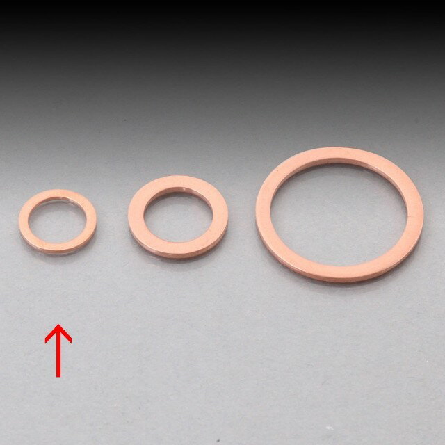 ■注意■この商品は下記となります。必ずご確認ください。Φ10用／サイズ：(内径/A)10.0mm×(外径/B)14.0mm×(厚み/C)1.0mm■他の商品はこちらですΦ8用／サイズ：(内径/A)8.6mm×(外径/B)13.7mm×(厚み...