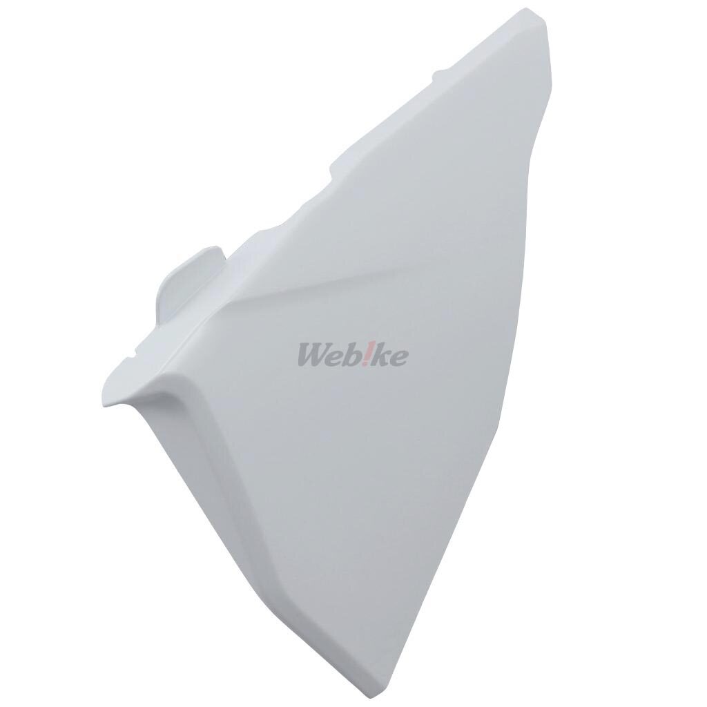 ■商品概要カラー：ホワイト重量(Kg)：0.17■詳細説明ポリスポーツのレプリカ・プラスチックパーツは、純正外装パーツと同等の耐久性と互換性があります。耐久性、柔軟性のある独自技術のプラスチック素材を使用しており、激しいオフロードライディン...