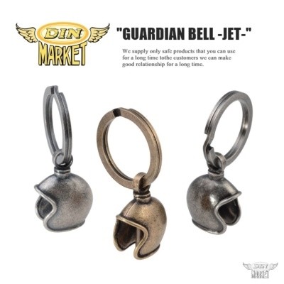 ■商品概要約32mm × 25mm(リング含まず)MADE IN JAPAN■詳細説明GUARDIAN BELL -JET-GUARDIAN は守護神、守護者という意味で、道路の悪魔Evil Road Spiritsを追い払うという伝説があ...