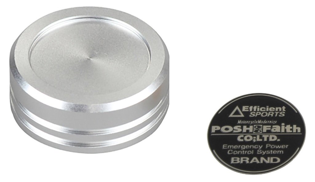 ■商品概要◆アルミ削り出しアルマイト／メッキ仕上げ◆内径Ф32mmネジピッチ4mm、外径／40mm◆オリジナルEffcient Sportsエッチングバッチ付◆日本製◆brembo(ブレンボ) S15A／S15Bタンク専用■詳細説明カスタム...