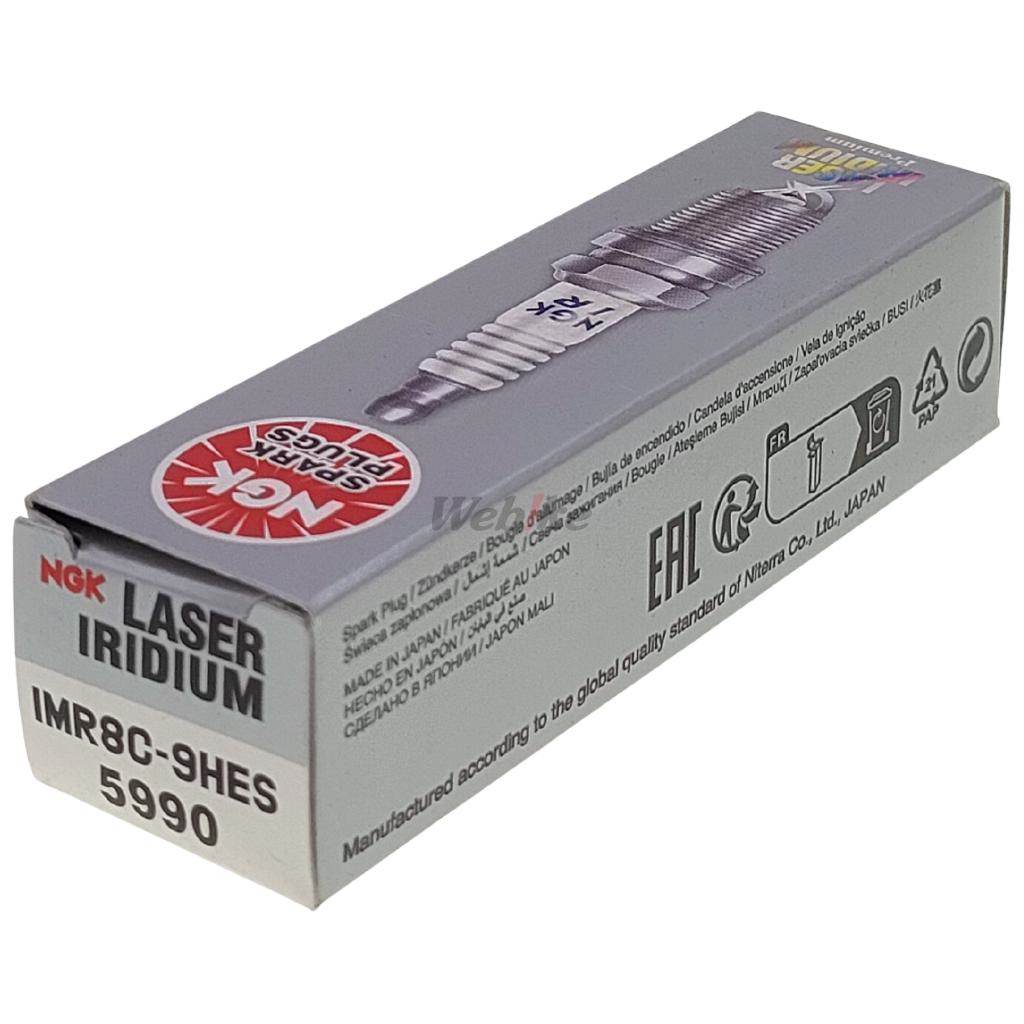 ■商品概要【ストックナンバー】5990【形状】ネジ形【サイズ】ネジ径：Φ10.0mmネジ長さ：19.0mm(半ネジ形)六角二面幅：Hex 16.0mm【NGK品番】IMR8C-9HES【タイプ】イリジウムプラグプラグ本体・端子イメージ：【2...