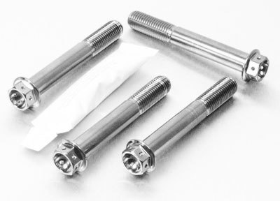 ■商品概要素材：316ステンレススチール製製品タイプ：ブレーキ/キャリパー重さ：187.53g入数：4穴あけ加工：あり■詳細説明フロントキャリパーをフォークレッグに取り付けるのに使用します。錆びやすい箇所なので、耐腐食性に優れるステンレス製...