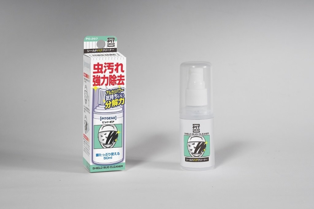■商品概要容量：50ml本体サイズ((H)×(W)×(D)mm)：110×Φ36本体重量：70g内容：本体×1原産国：日本■詳細説明アルカリが効く！虫汚れが気持ち良く落ちるシールドクリーナ携帯しやすい小型ボトルで虫汚れをさっと除去。・塗装や...