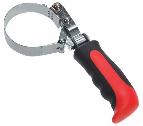 ■商品概要・対応フィルターサイズ：Φ60-76mm・バンド幅：25mm■詳細説明狭いスペースにあるオイルフィルターにも対応可能な、スチールバンドタイプのオイルフィルターレンチです。バンドの内側には一部突起が設けられており、滑り止めとなってい...